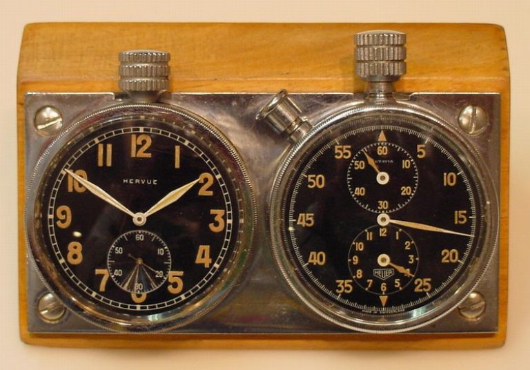 Heuer Dash-Mounted Timers — Overview of the Master Time | OnTheDash