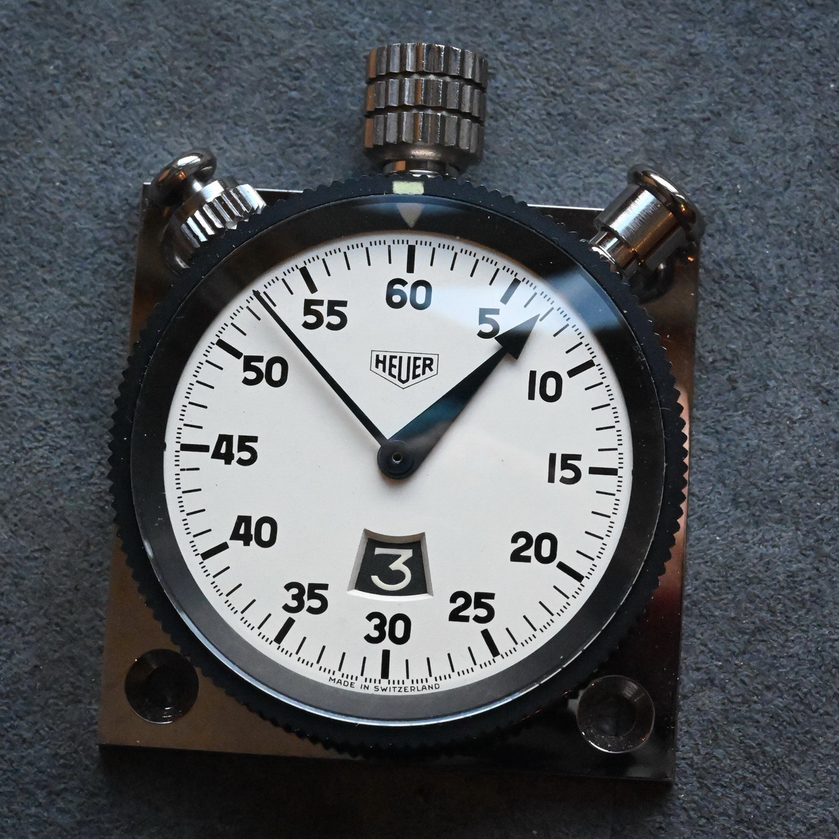 Monte Carlo Medical Timer (White Dial) | OnTheDash